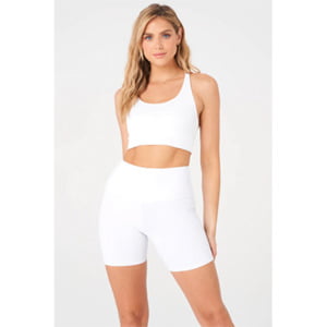 18 Stylish White Biker Shorts - Yoper